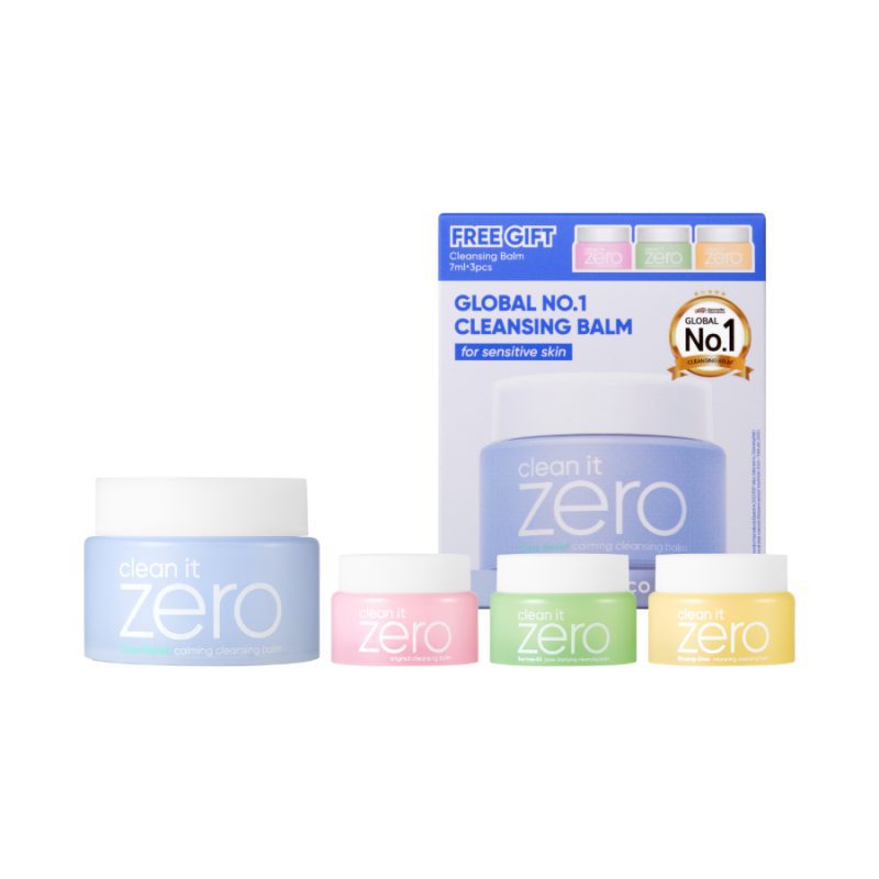 BANILA CO Clean it Zero Cleansing Balm Calming Special Set - SkinSecret.no